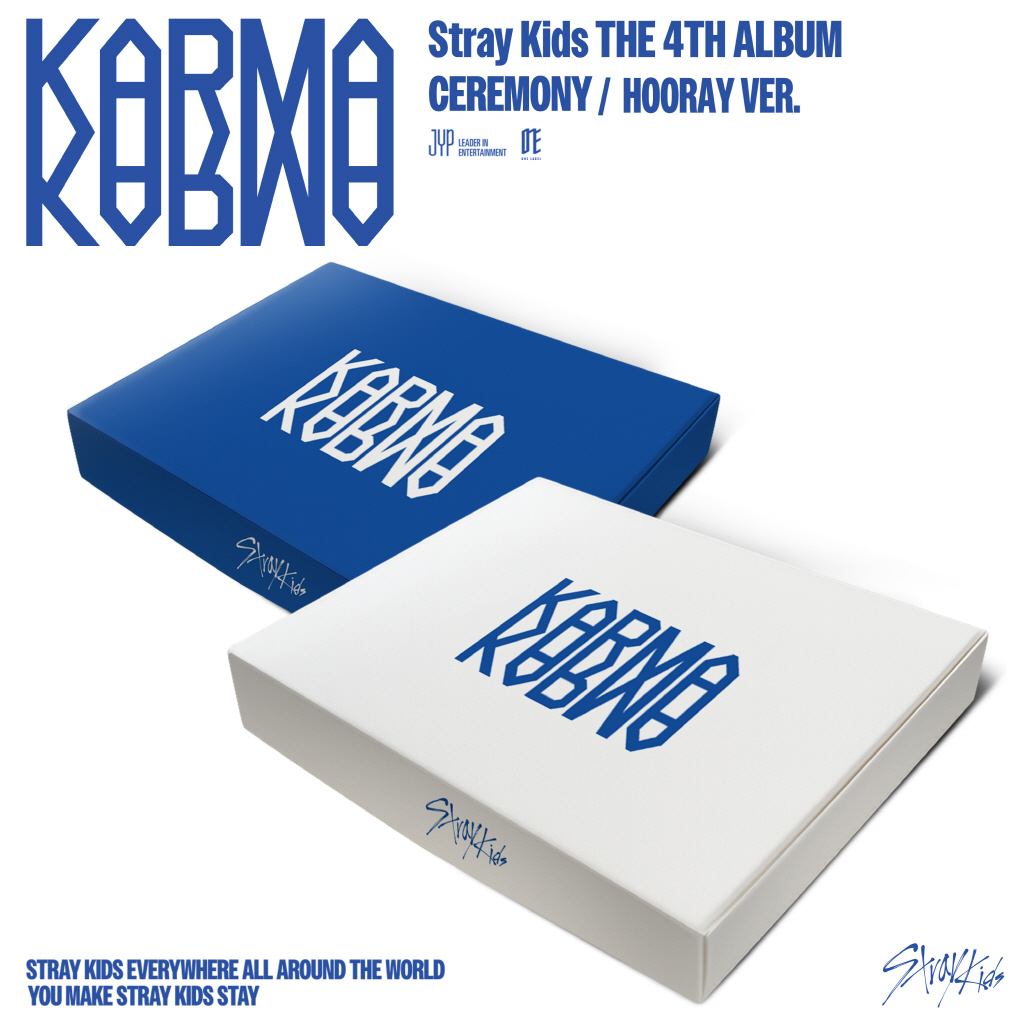 (Ceremony Sold Out) Stray Kids - KARMA (4th Album) (CEREMONY/HOORAY ...